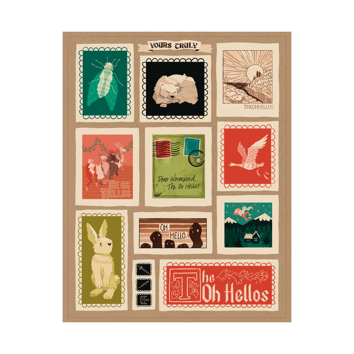 Sticker Sheet – THE OH HELLOS